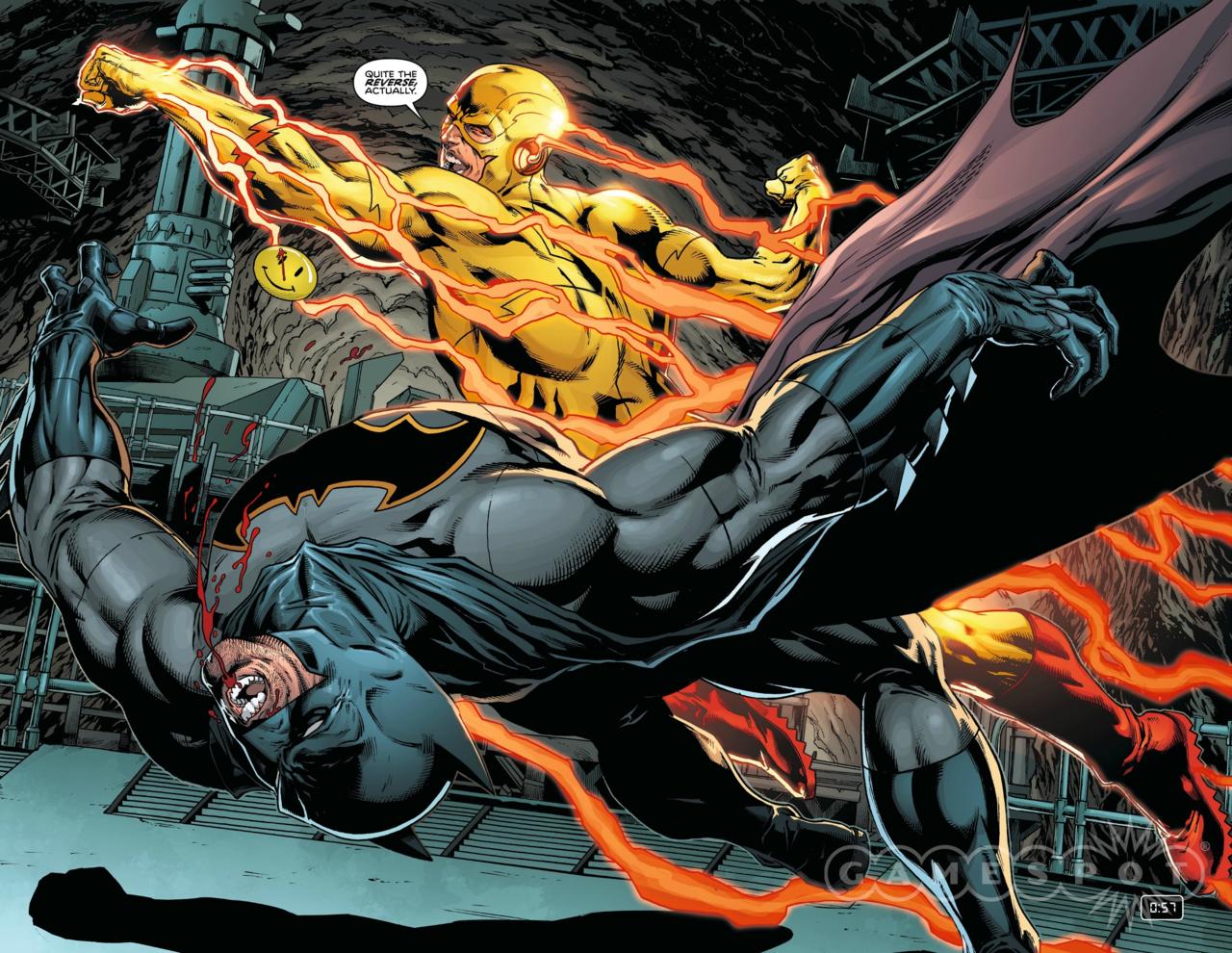 Batman luta contra o Flash Reverso em crossover da DC Comics – hqrock