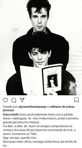 Ciro Pessoa, fundador dos Titãs, morre vítima da Covid-19 – hqrock
